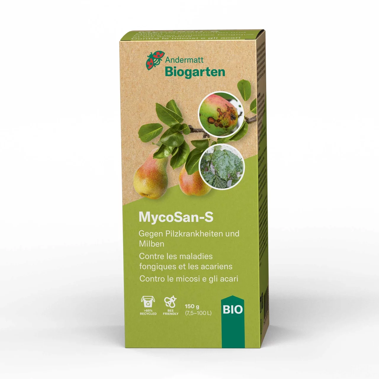 MycoSan-S gegen Pilzkrankheiten & Milben – Bio-Pflanzenschutz