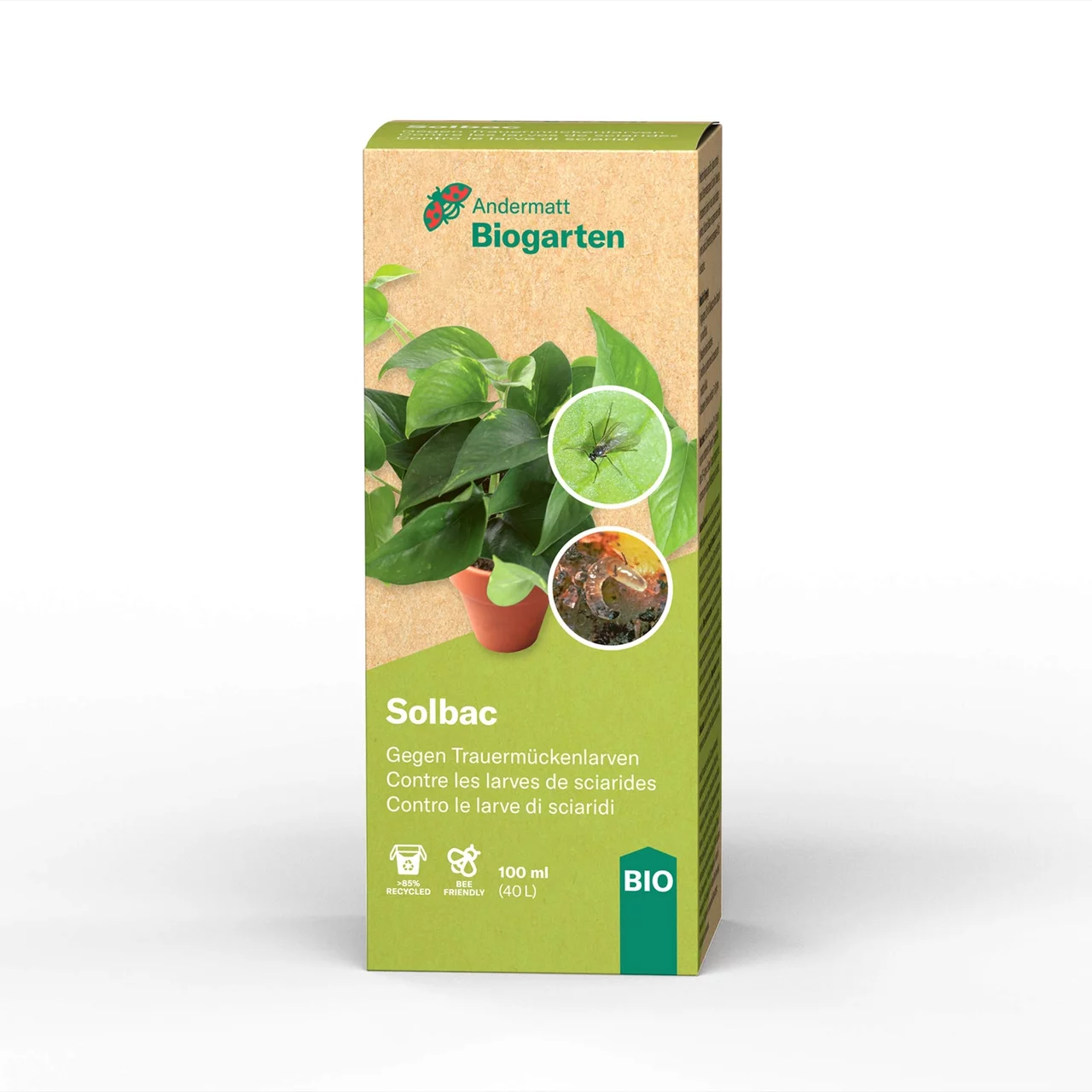 Solbac gegen Trauermücken-Larven – Biologischer Pflanzenschutz